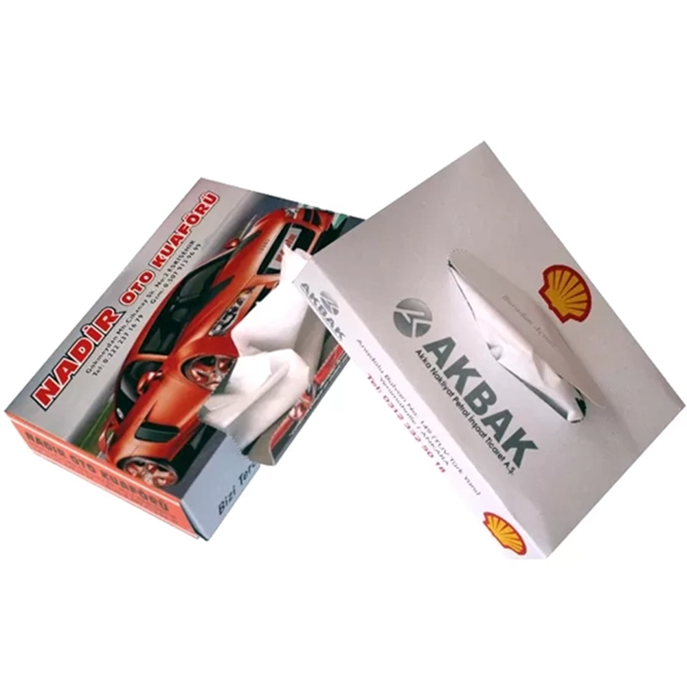 Promotional Tissue Box | 40 Sheets | Custom Logo Printing